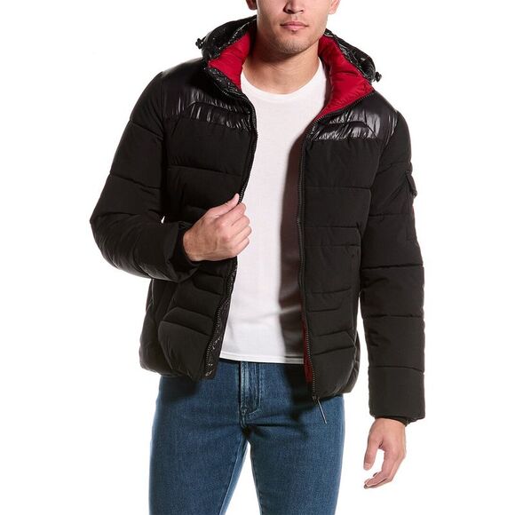 Point Zero | Jackets & Coats | Point Zero Engineered Quilted Puffer ...